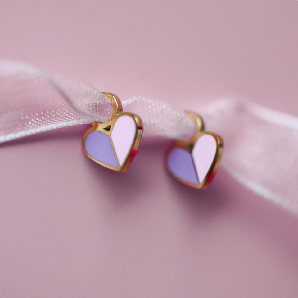 Heart Duo Charms – Pierced Co